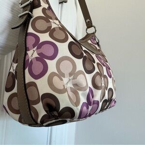 Coach | Bags | Coach Madison Clover Print Y2k Bag | Poshmark